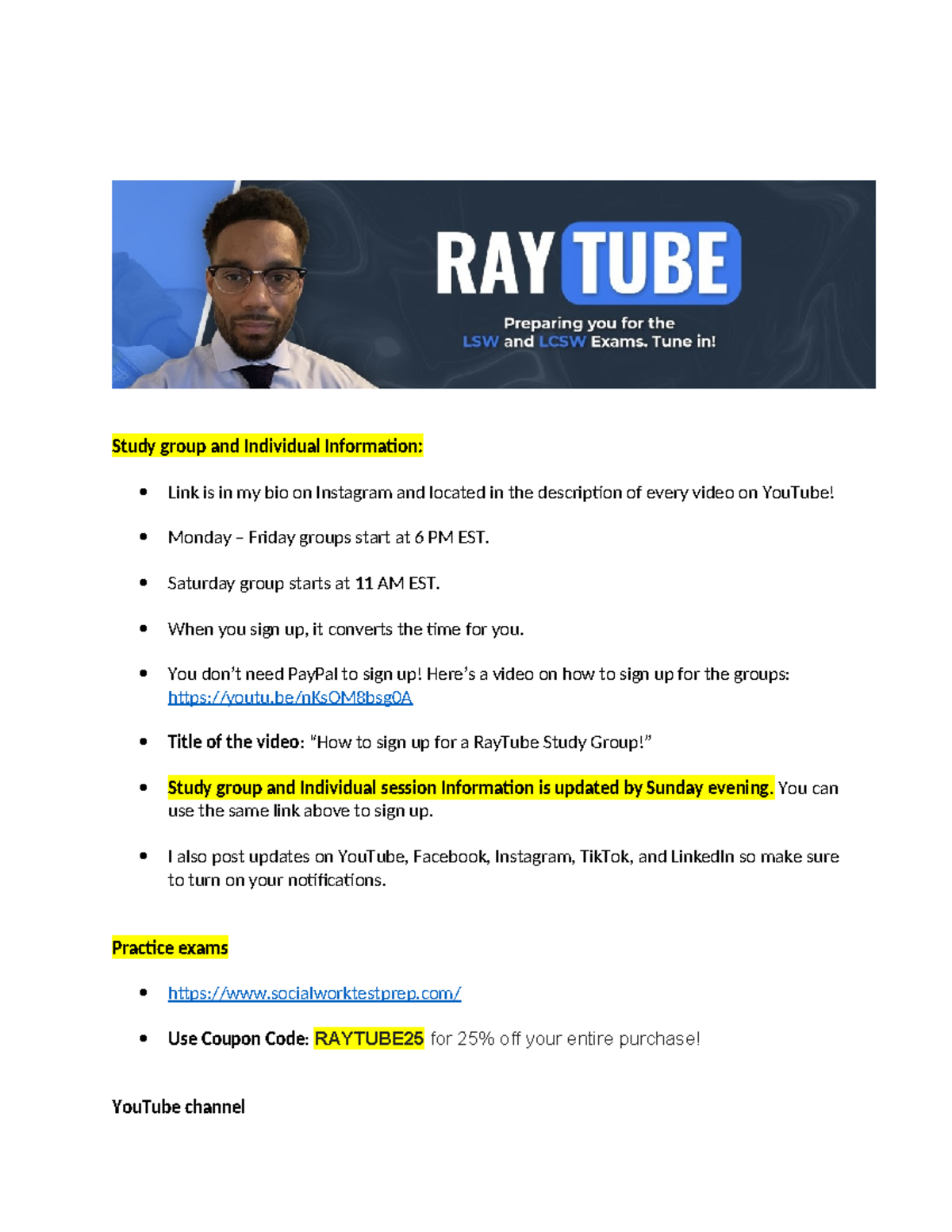 Ray Tube Resources - Summary Intro to Sociology - Study group and ...