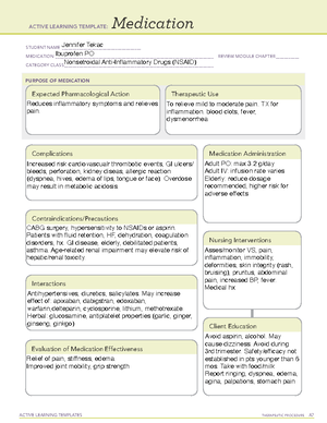 Medication Potassium Chloride - ACTIVE LEARNING TEMPLATES THERAPEUTIC ...
