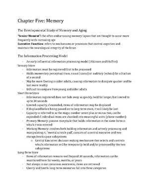 Chapter 1 - Intro to Aging and Older Adulthood - Chapter One: Intro to ...