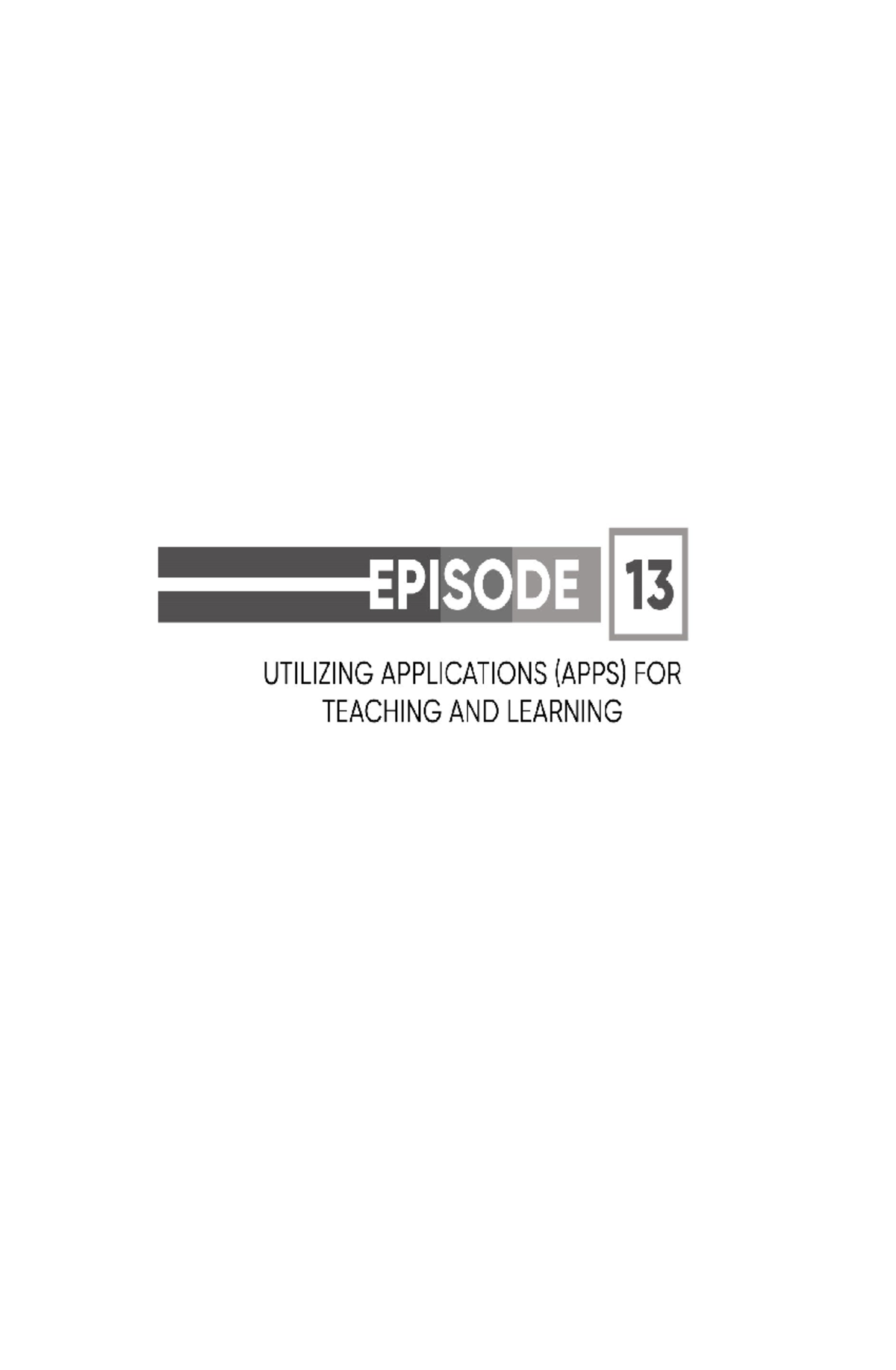 FS2 Episode 13 1 - reference - To have a meaningful and successful accomplishment in this FS ...