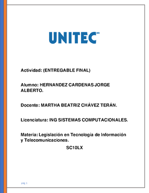 Circular 1133-2004 - Currículum - TELÉFONOS DE MÉXICO, S. DE C. (TELMEX ...