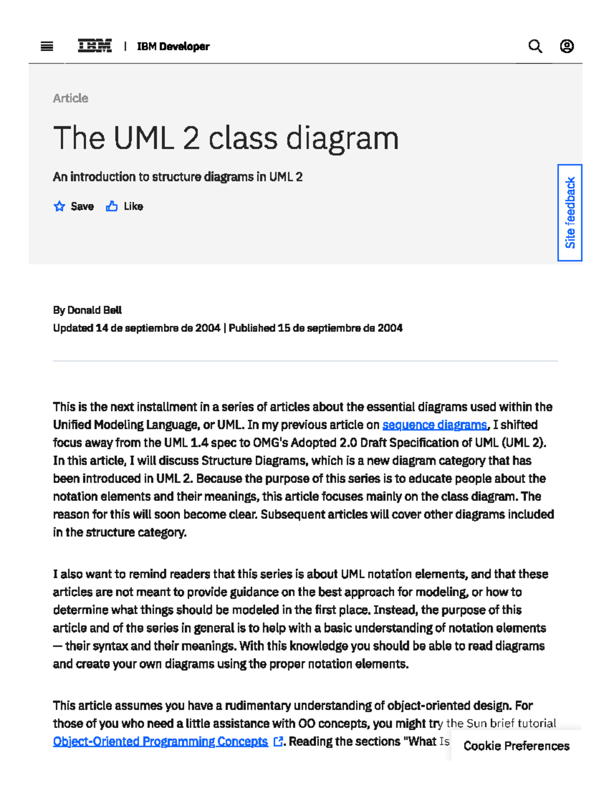 Uml - Introduction to UML - Programación 2 - Studocu