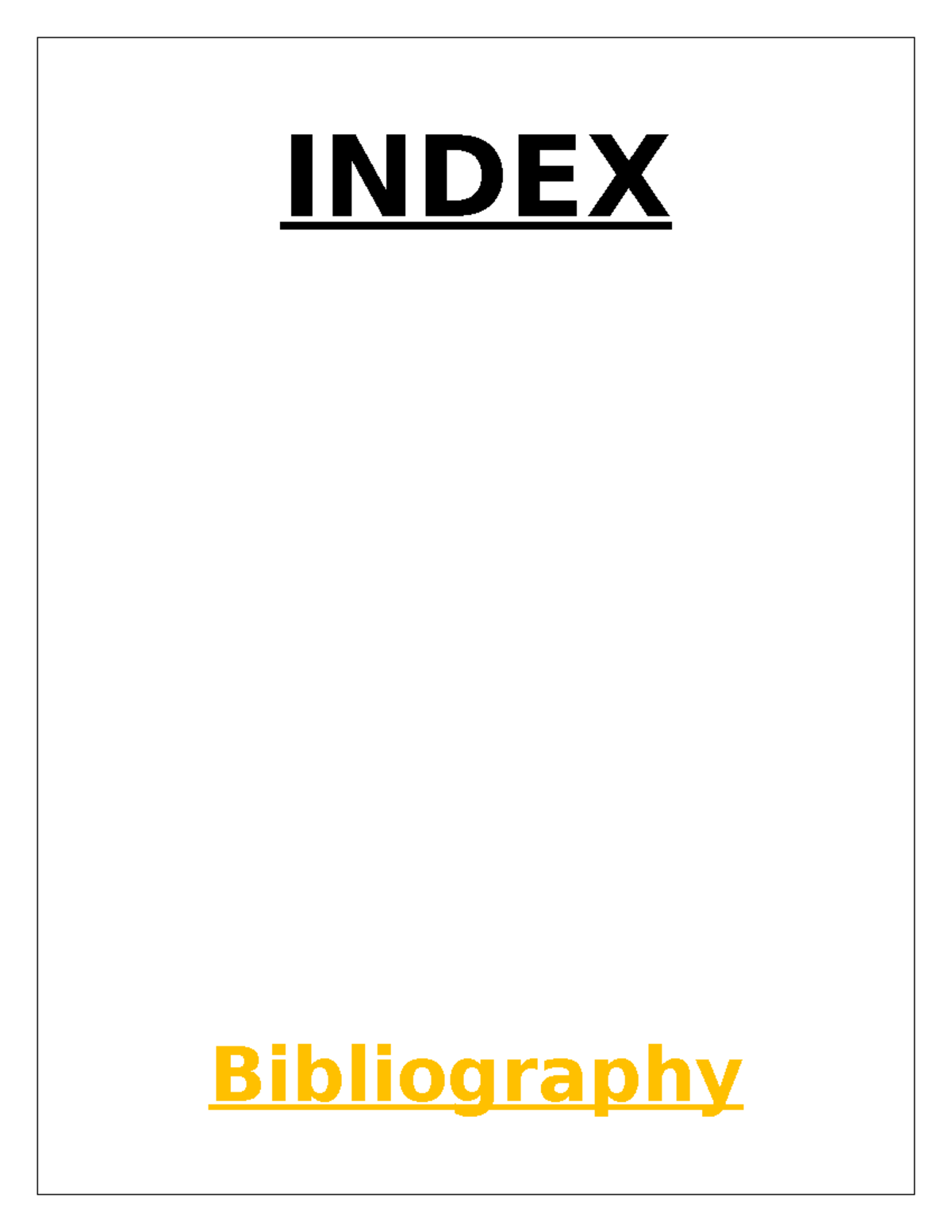 FOR Assignment - Information Technology - INDEX Bibliography Books ...