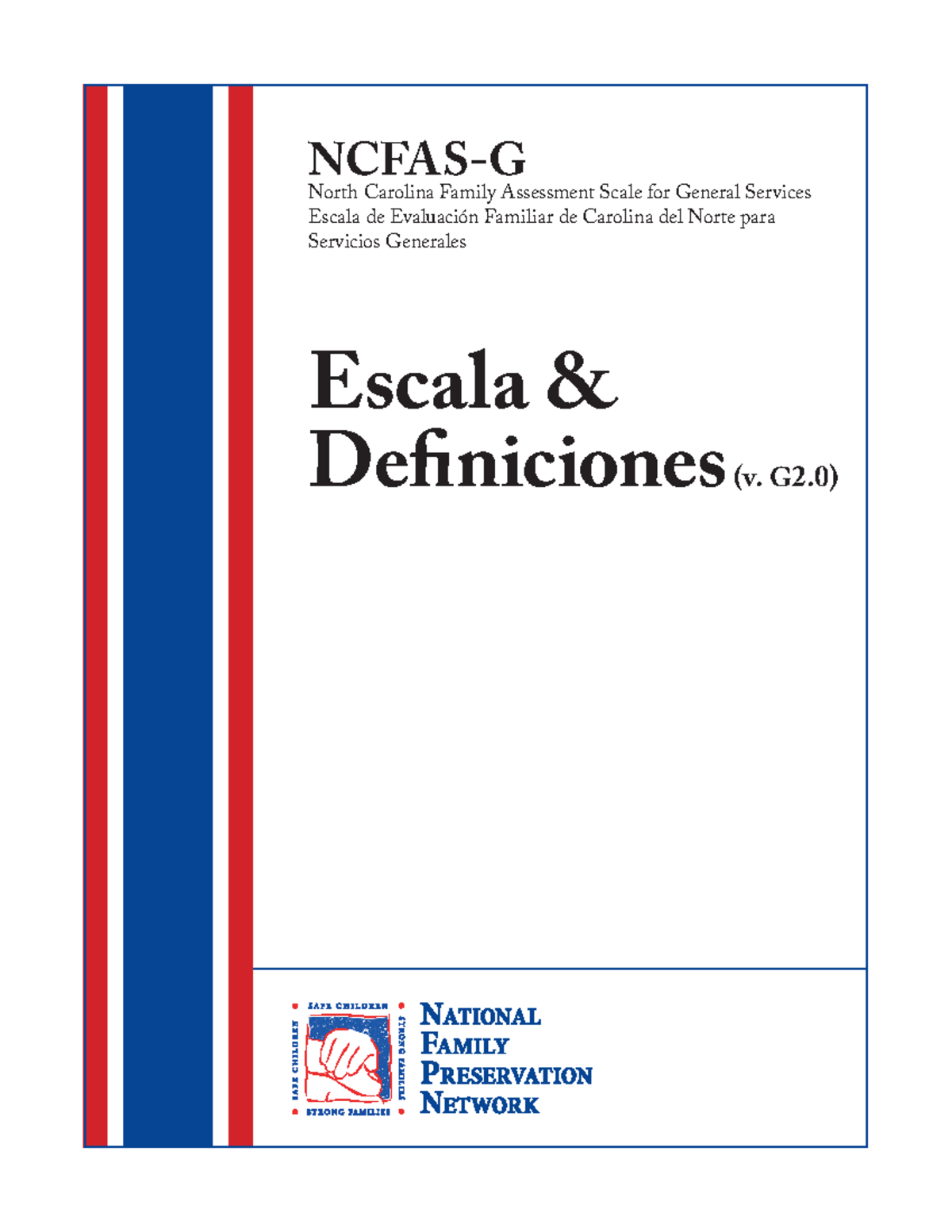 Ncfas-G Spanish Scale Defs - NCFAS-G ####### North Carolina Family ...