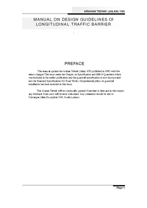 ATJ 11-87 - A Guide To The Design Of At-Grade Intersections - Transportation Engineering - Studocu