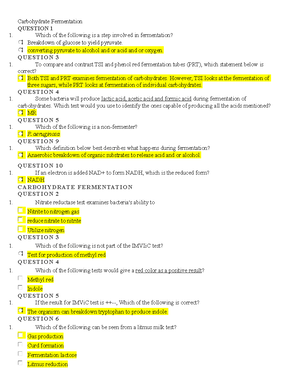 Microbiology Lab Practical #1 - Unknown - Guidelines Instructions ...