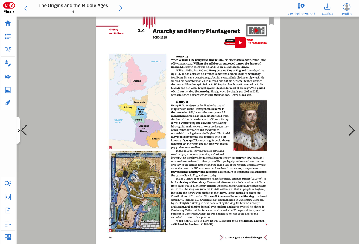 Performer Heritage vol. 1 + Maps - History andCulture ATLANTIC OCEAN 1 2 34 Brittany 1. England ...