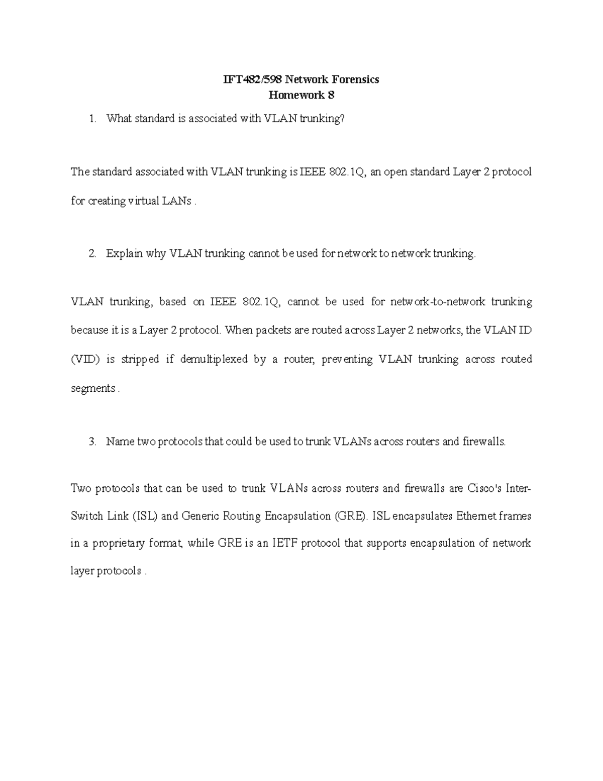 IFT482-589 Network Forensics Module 8 Homework Assignment - IFT482/598 Network Forensics ...