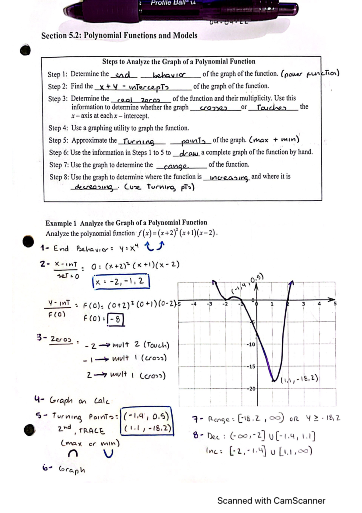 Math 131 Section 5.2 - MATH 131 - Studocu