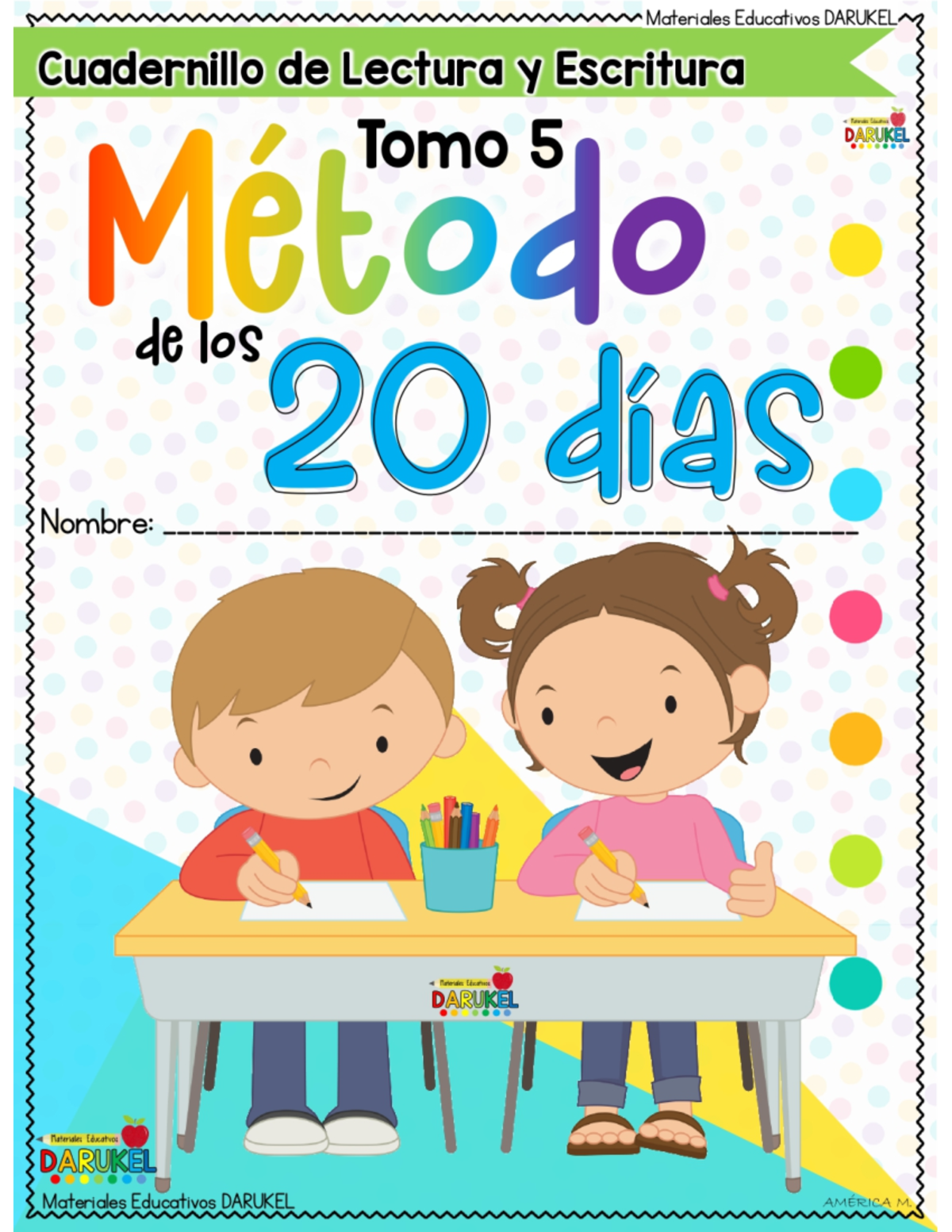 TOMO 5 Metodo 20 DIAS - Material de apoyo para lectoescritura - Plan de ...