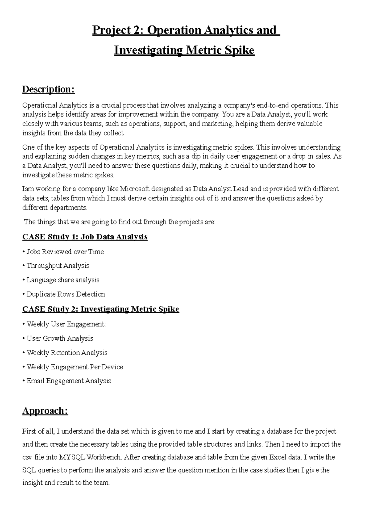 Shubham chourasia project 3 trainity - Project 2: Operation Analytics ...