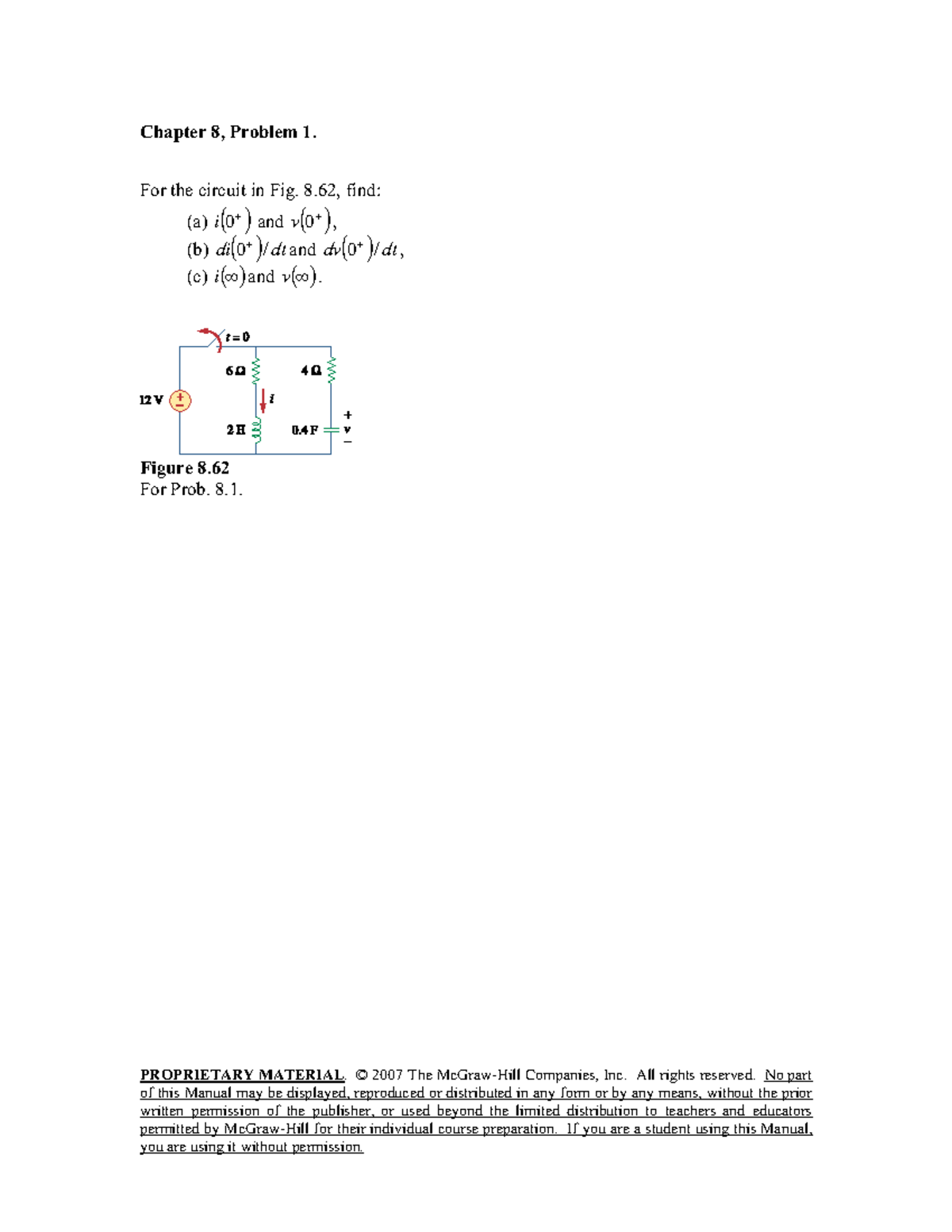 Chapter 8 Fundamentals of electric circuits - ELG3136 - uOttawa - Studocu