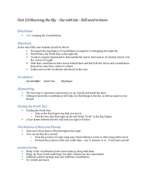 Unit 03 Astronomical Numbers - Unit 03 Astronomical Numbers Overview 3 ...