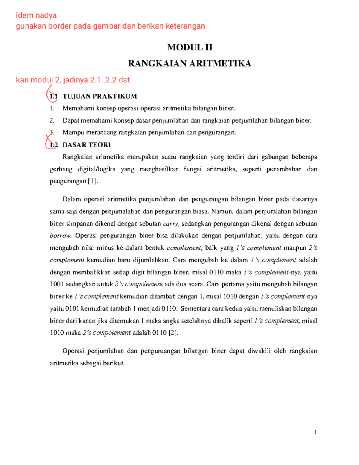 Revisi 6 - Digital System Practicum Report Module 2 - MODUL II ...