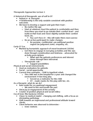 The Intentional Relationship Model - temperament o Include: clients ...