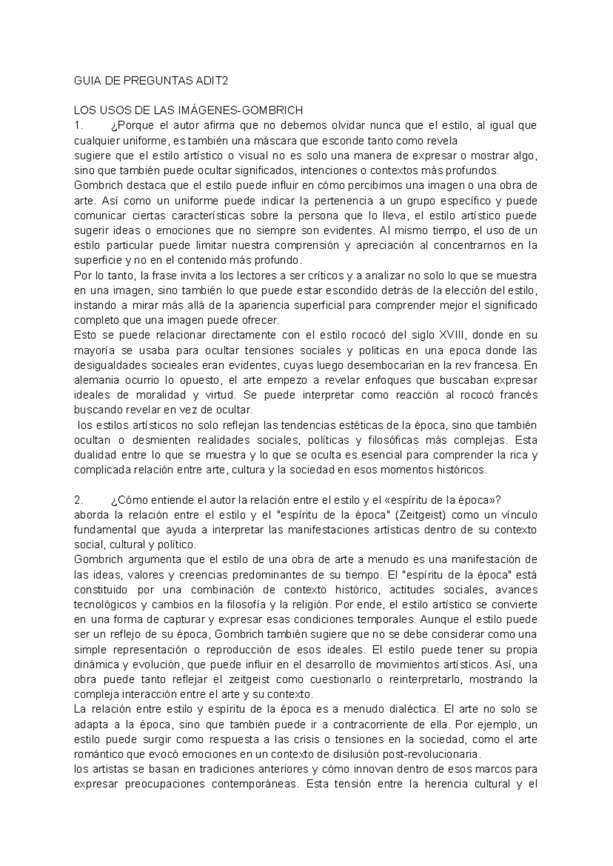 GUIA DE Preguntas DE Campus - GUIA DE PREGUNTAS ADIT LOS USOS DE LAS ...