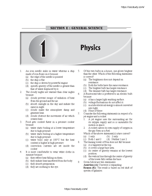 Mcq regression and correlation with correct answers 1 - MCQ of ...