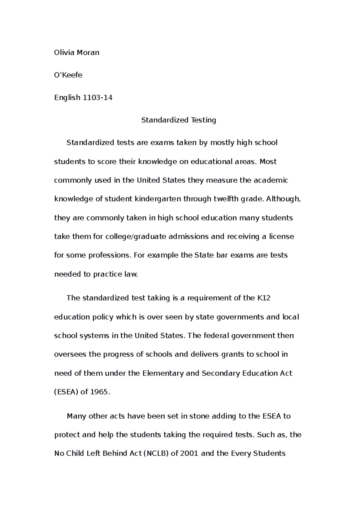 Full paper final - An in-depth essay on the ramifications of ...