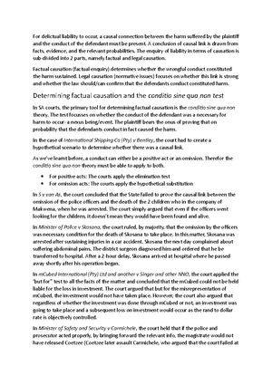 Chapter 6 Fault - Accountability Accountability is a prerequisite for ...