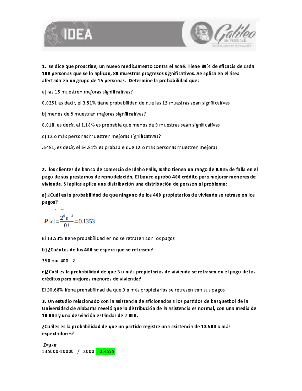 Ejercicio 5 Y 6 De Repaso Se Dice Que Proactine Un Nuevo Medicamento
