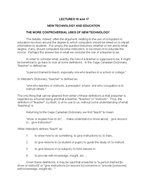 Lecture 3 continued and Lecture 4 Parts 1 and 2-1 - LECTURES 3 AND 4 ...