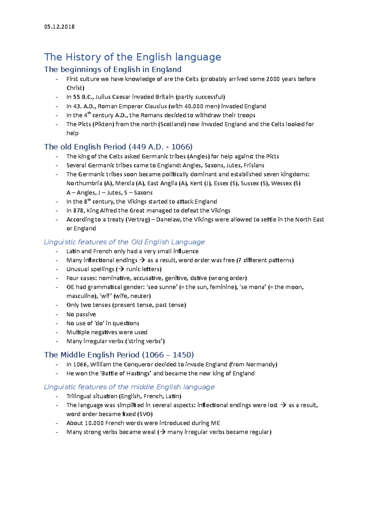 11. The History of the English language - 05.12 The History of the ...