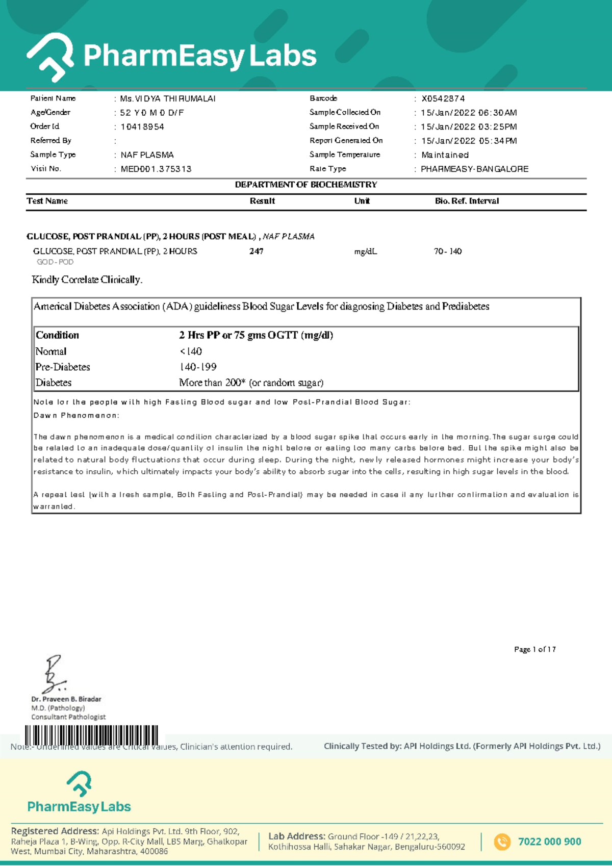 9a166f56ceb53163 aa7d719b56abb1df - GLUCOSE, POST PRANDIAL (PP), 2 ...