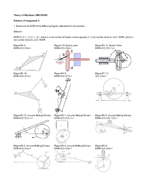 Lab Report 1 mech 343 - Lab Report 1 Analysis of a Four-Bar Linkage ...
