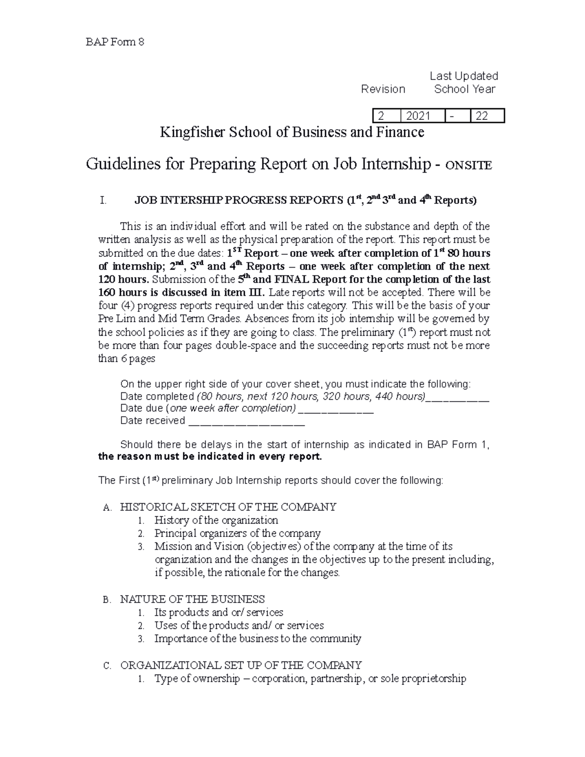 BAP Form 8 Guidelines-for-JIR-Rev-2-s2022 - BAP Form 8 Last Updated ...