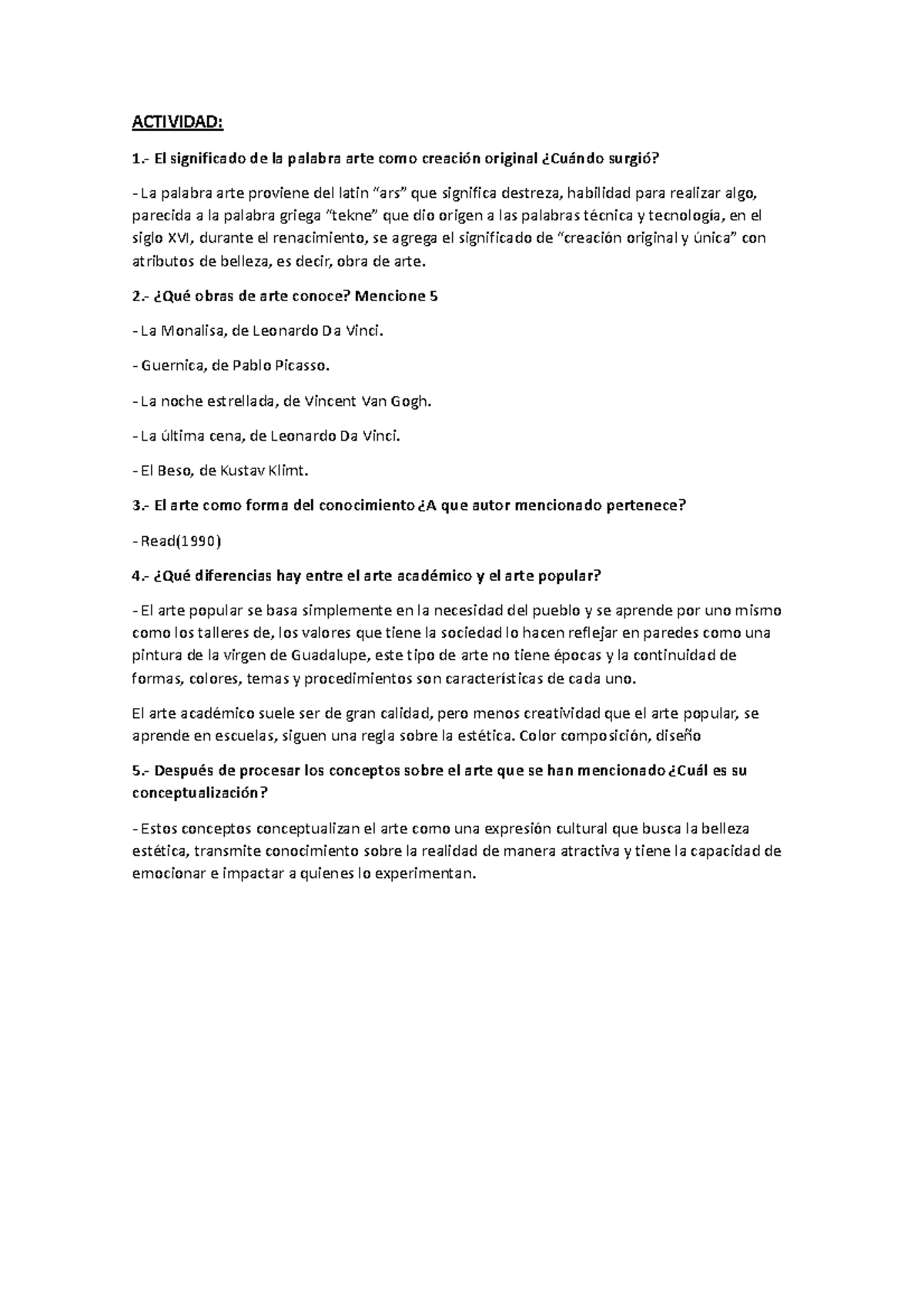 Actividad Formativa II - ACTIVIDAD: 1.- El significado de la palabra ...