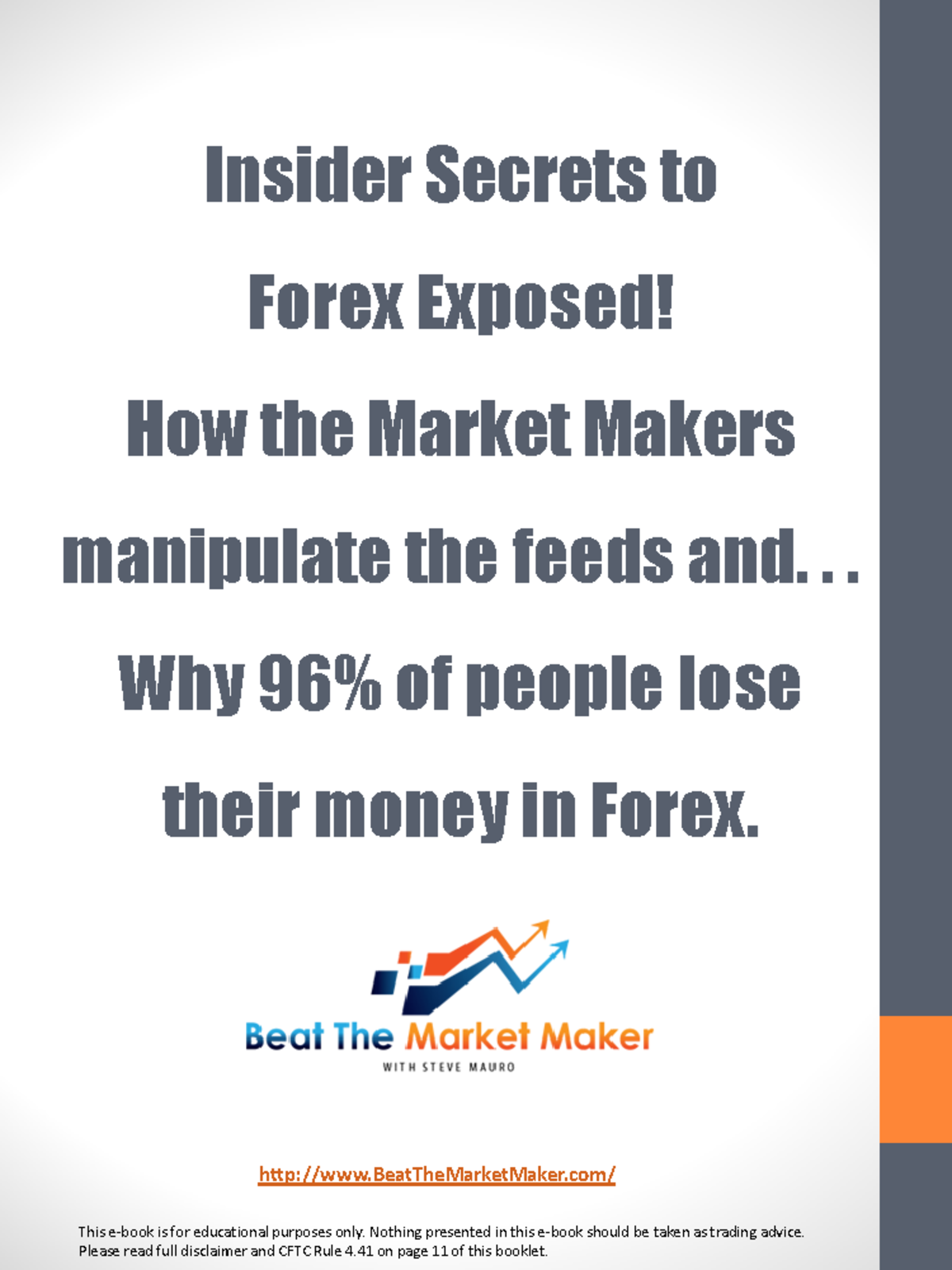 Steve Mauro BTMM - Insider Secrets to Forex Exposed! How the Market ...
