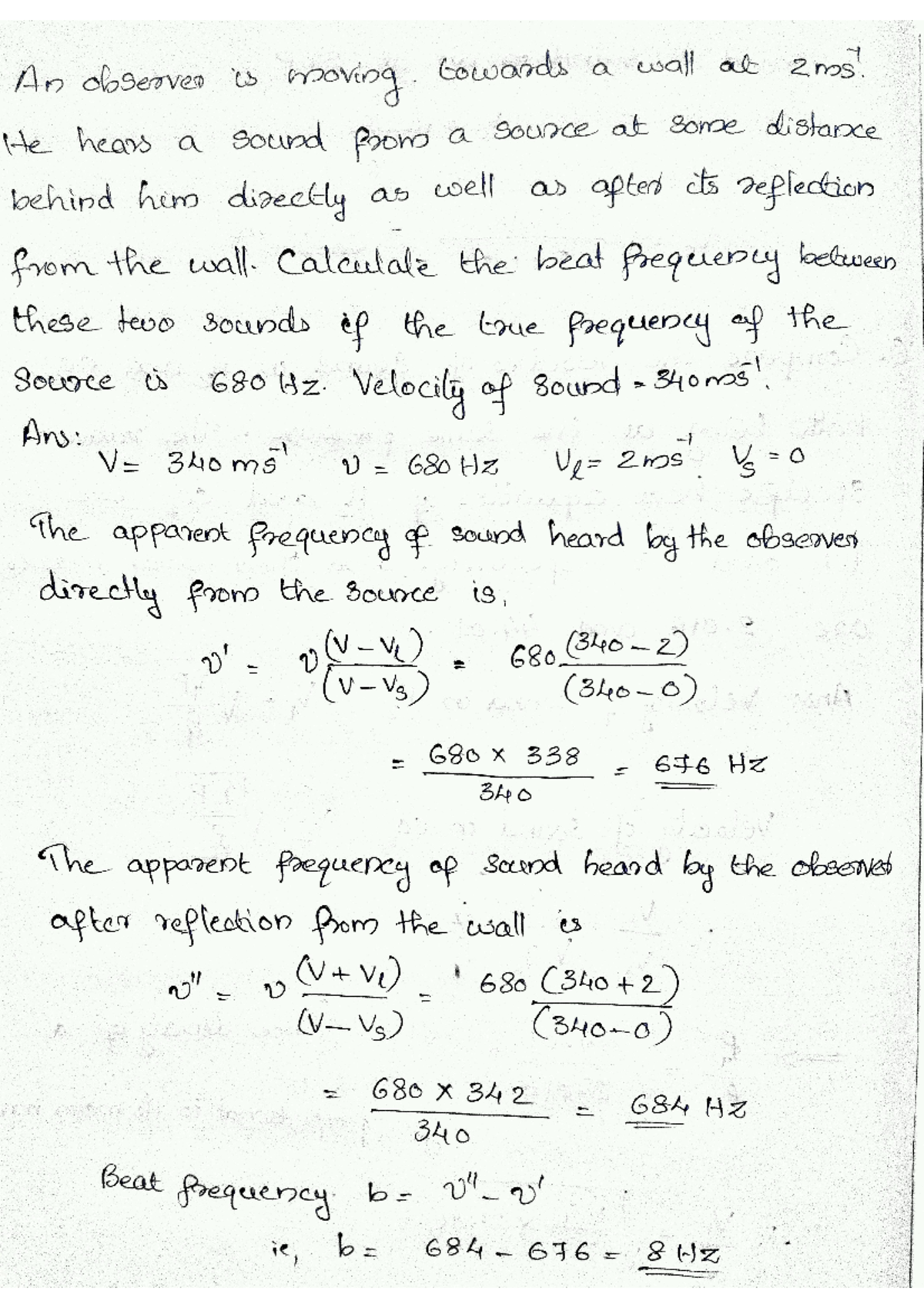 Speed and Velocity - Bsc Physics - Studocu