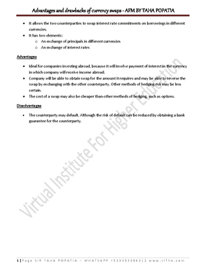 ACCA AFM 64 Most Frequently Asked Theory Questions - Warning: TT: undefined function: 32 ACCA ...