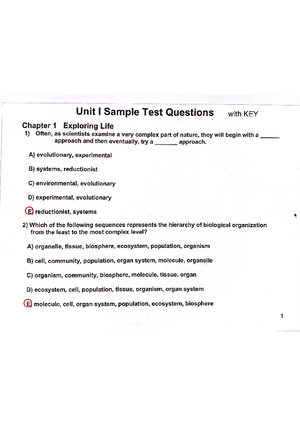 Basic Cell Structure - FGCU - BSC 1010C - Studocu