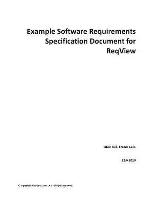 BCA SRS Project Report Format - A SRS Report on Submitted In partial ...