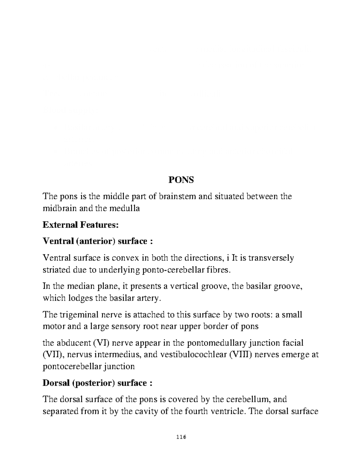 NEU anatomy-PONS - Pons anatomy and its clinically importance - 3- The tectospinal tracts lie ...