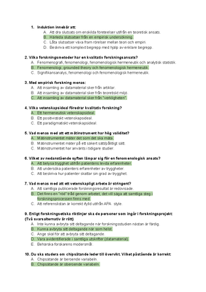 4 Validitet och reliabilitet - 4. Validitet och reliabilitet Wedin ...