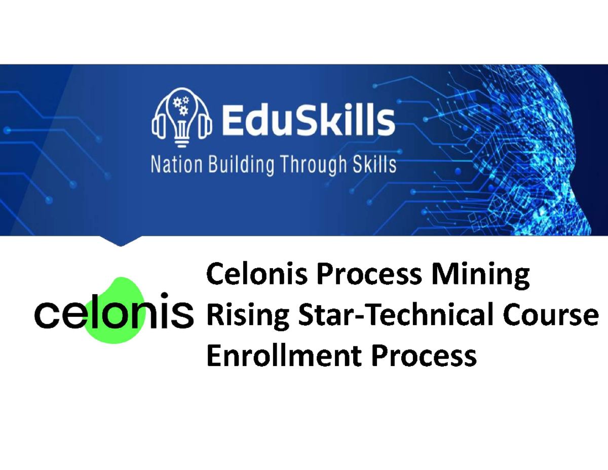 2.Celonis Process Mining Rising Star-Technical Course Enrollment ...