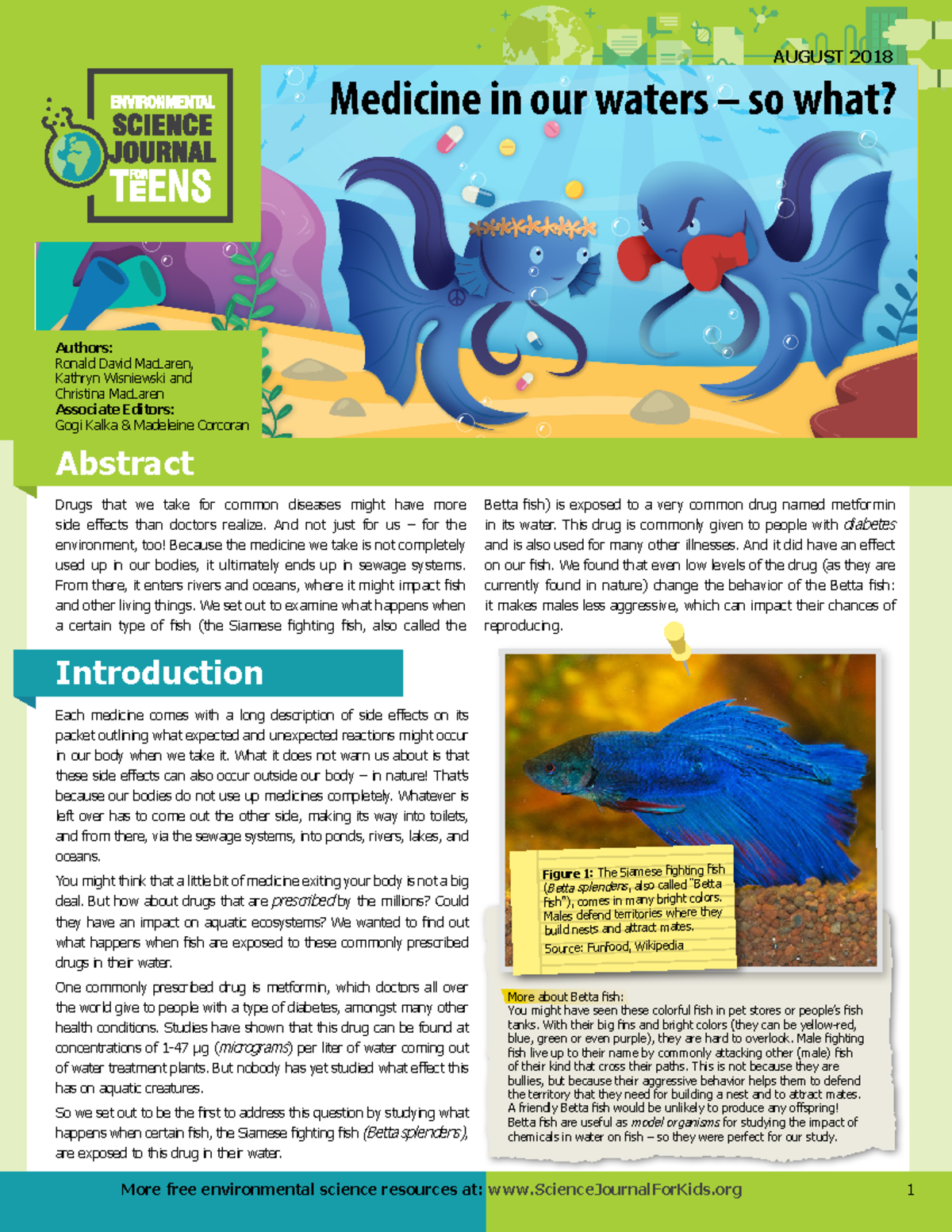 Betta Fish article - Een doc voor gratis toegang - ####### 1 Medicine ...