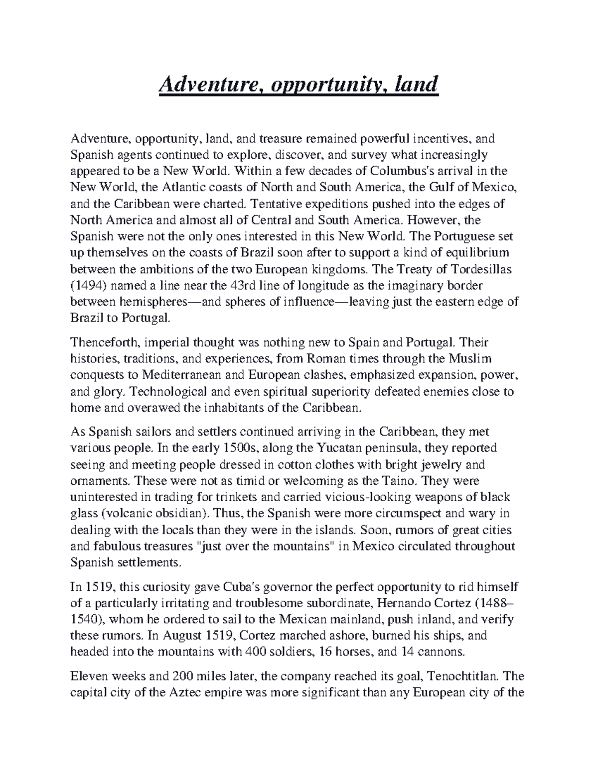 Adventure, opportunity, land1 - Adventure, opportunity, land Adventure ...