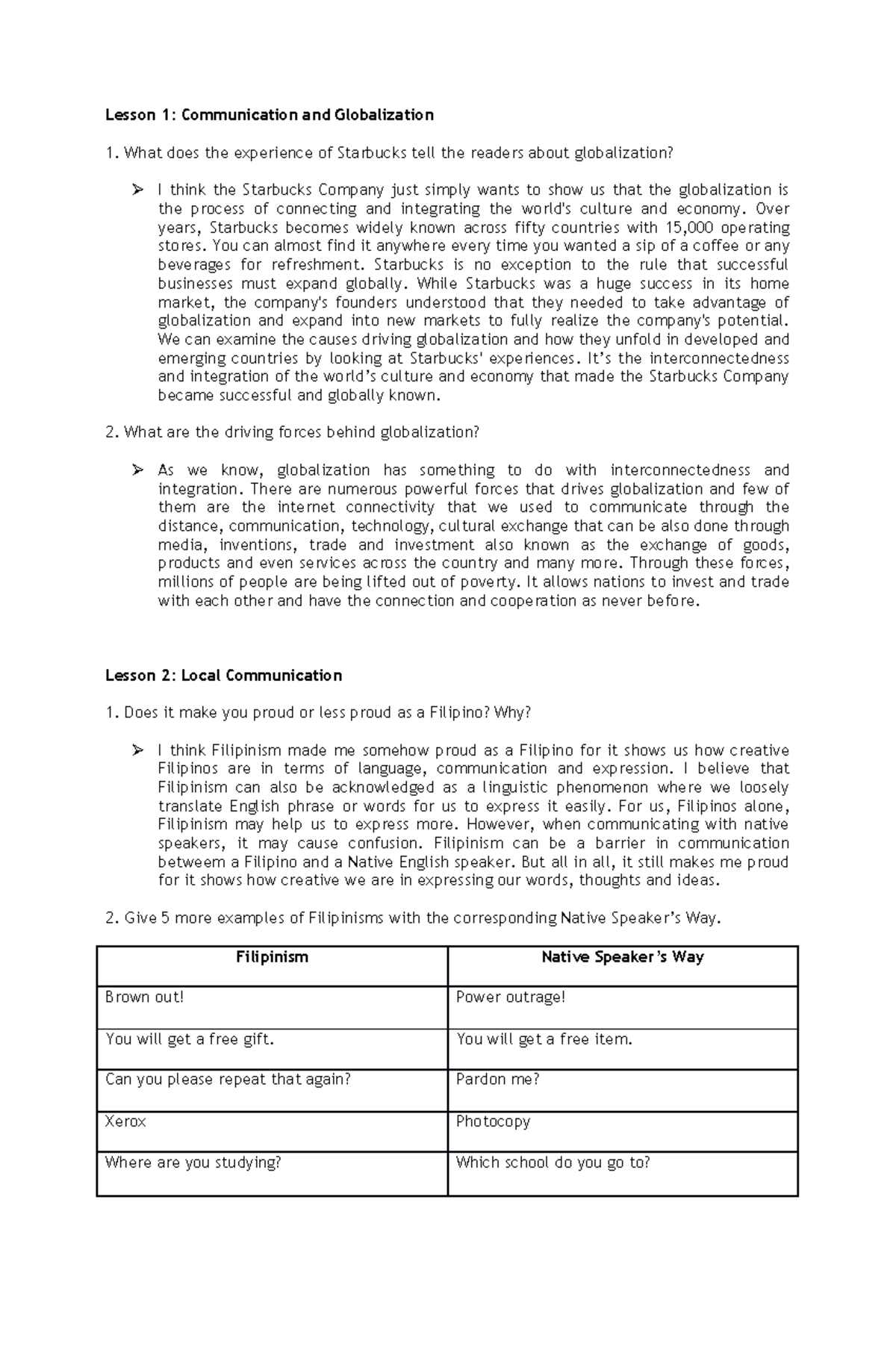 Module 2 Purposive Communication - Lesson 1: Communication and ...