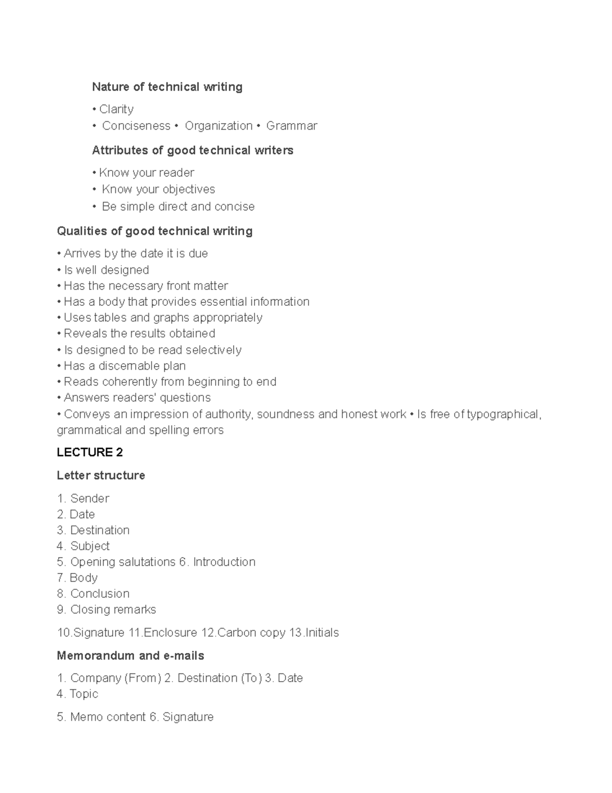 Lkn - never gonna give you up - Nature of technical writing Clarity ...