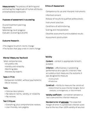 CAR - CAR assignment - Assignment 8 : Clinical Assessment Report ...