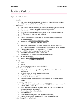 Métodos de diagnóstico de caries - Preventiva 1 Aida Jorba Padilla ...
