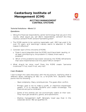 sample of auditing and accounting - Week 7: Substantive Testing I (TOD ...