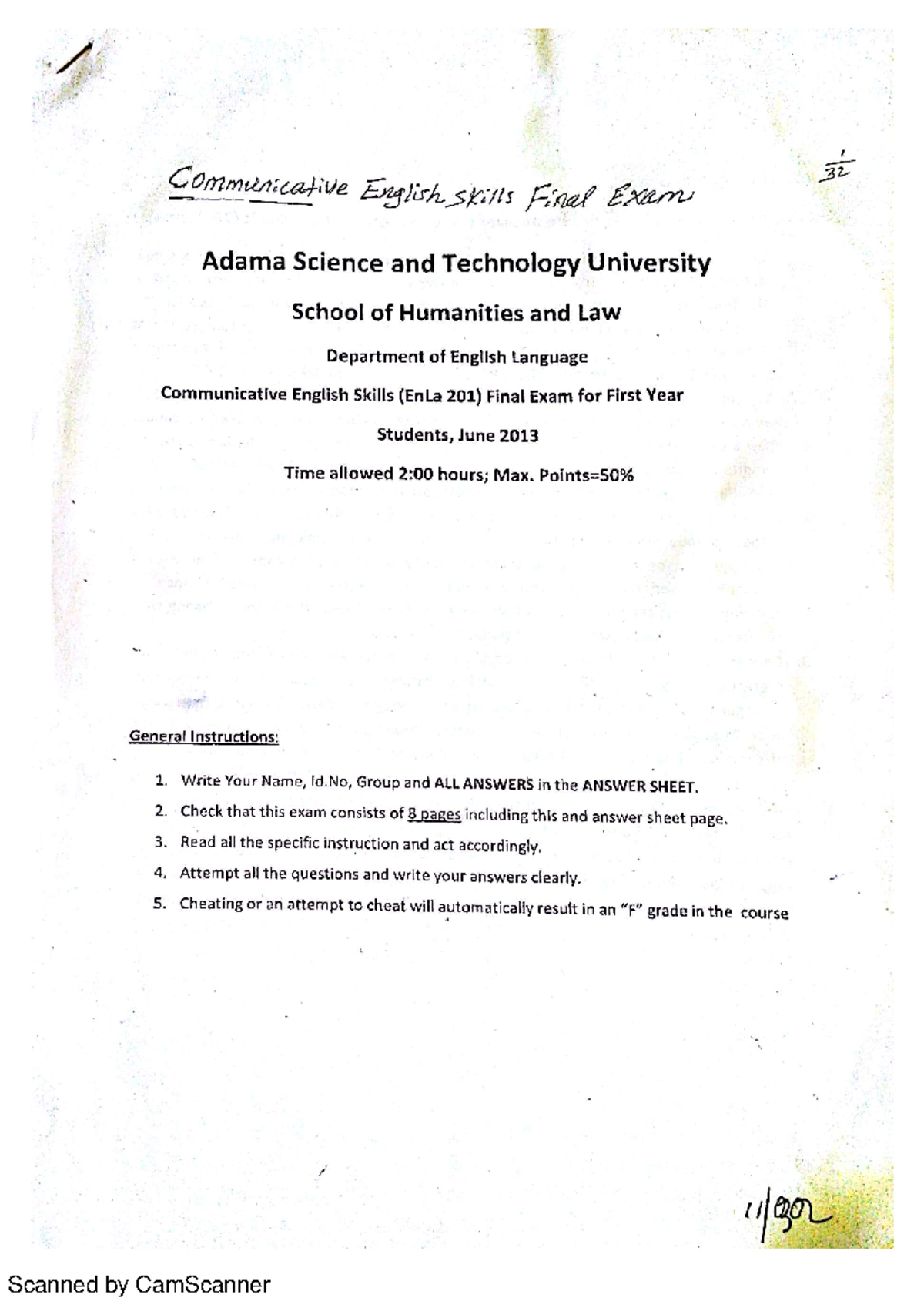 ENG F - Summary Communicative English Language Skills I - Studocu