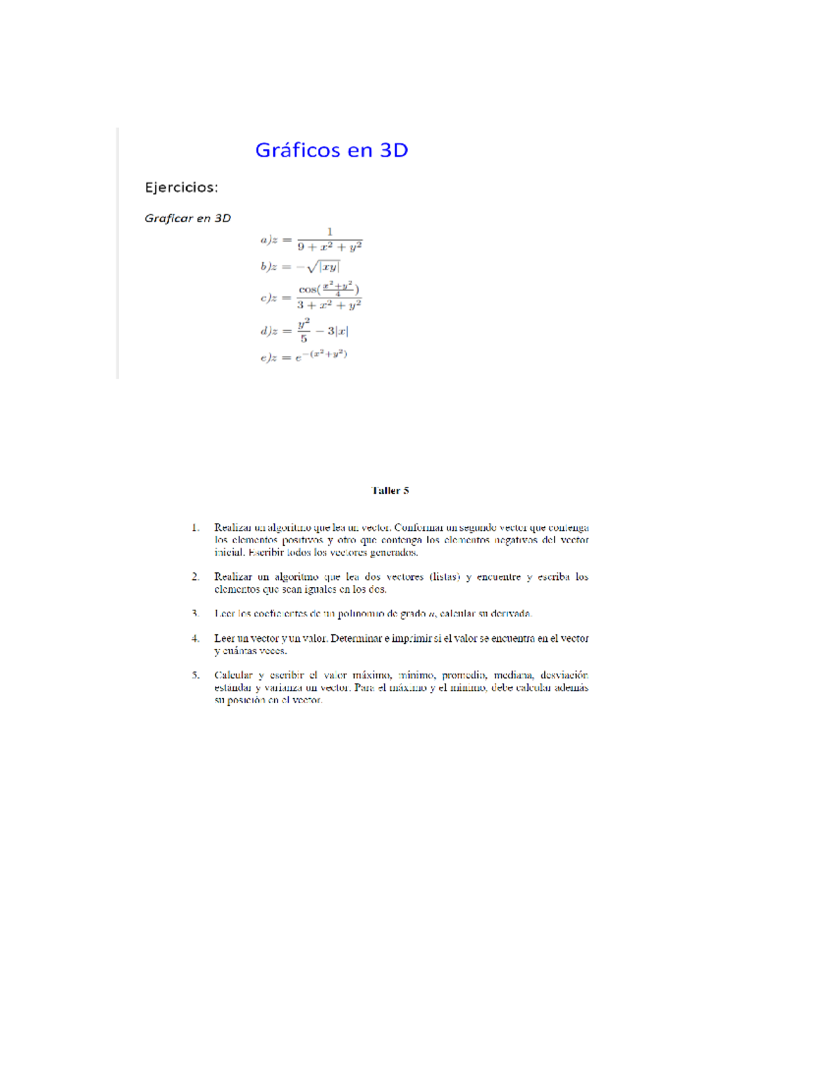 Ejemplos de Matlab - AYUDARÁN - Programación Dinámica - Studocu