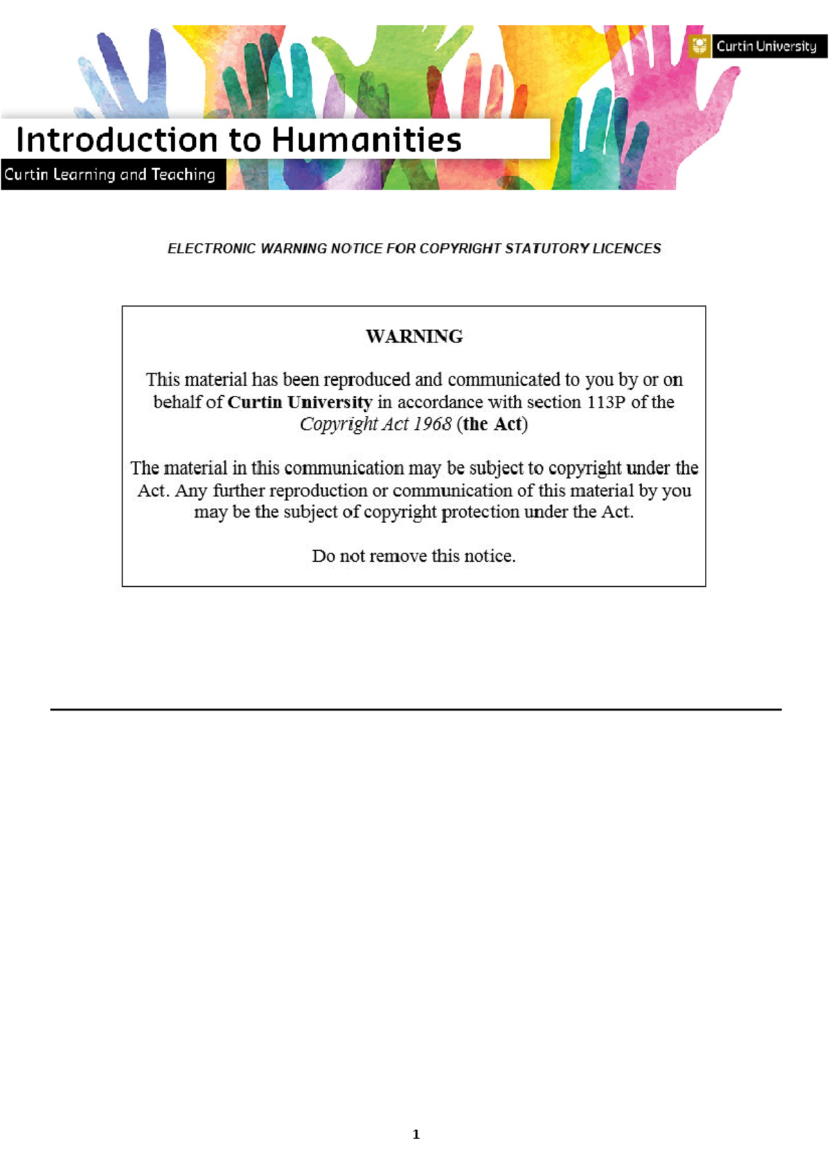 Topic 1 - Notes from lecture - Topic 1: Values and Systems Introduction ...