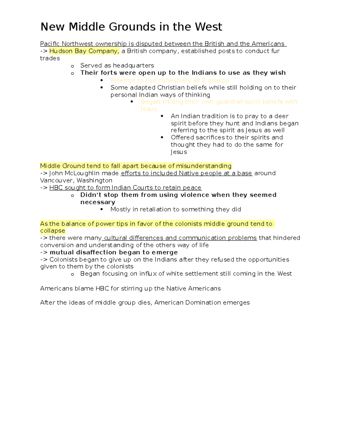 New Middle Grounds in the West Notes - New Middle Grounds in the West ...