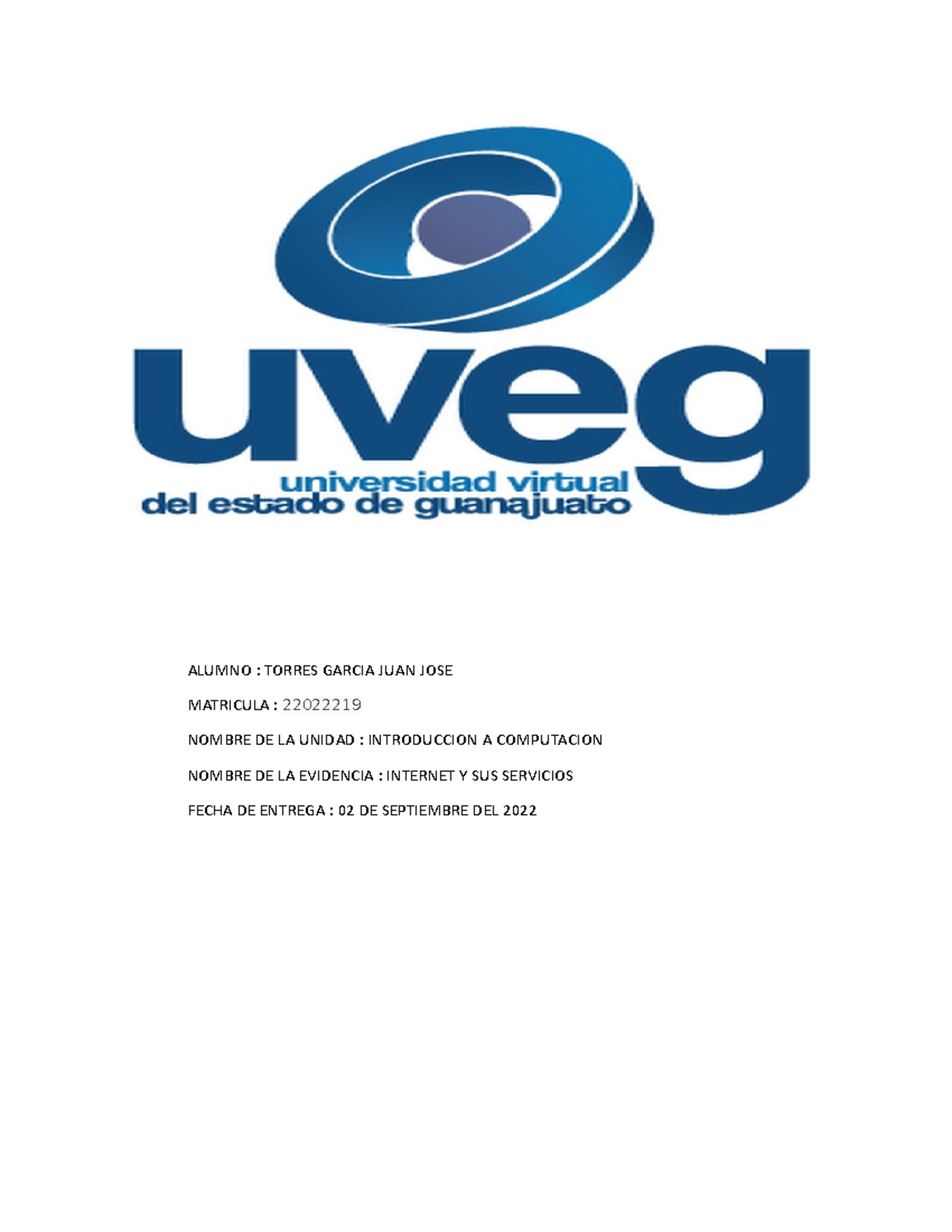 servicios-internet - ALUMNO : TORRES GARCIA JUAN JOSE MATRICULA ...